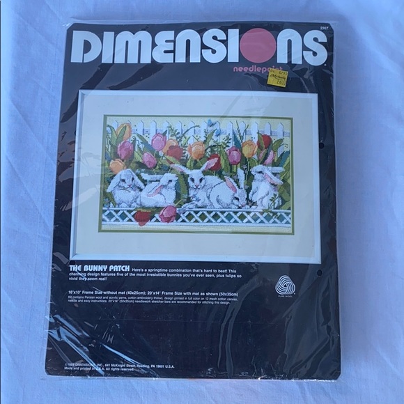 Art | Vtg Dimensions Needlepoint Craft Kit Sealed | Poshmark
